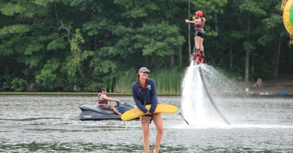 Water Front Activities At Club Getaway | Kent. CT