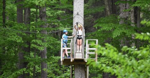 Adventure Park Activities At Club Getaway | Kent. CT