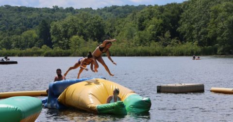 Water Front Activities At Club Getaway | Kent. CT