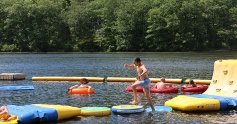 Water Front Activities At Club Getaway | Kent. CT